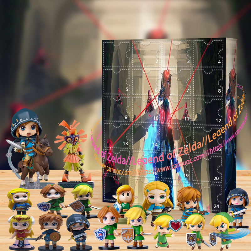 Legend of Zelda Advent Calendar -- The One With 24 Little Doors