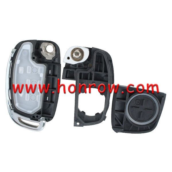 Hyundai 3 button remote key blank with HY20R Blade