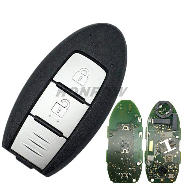 For Nissan 2 button remote key with 315mhz （for after 2016 car）used for ...