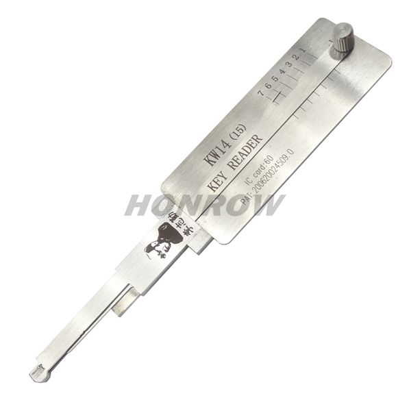 Original Lishi KW14 key reader lock pick and decoder genuine !used for ...