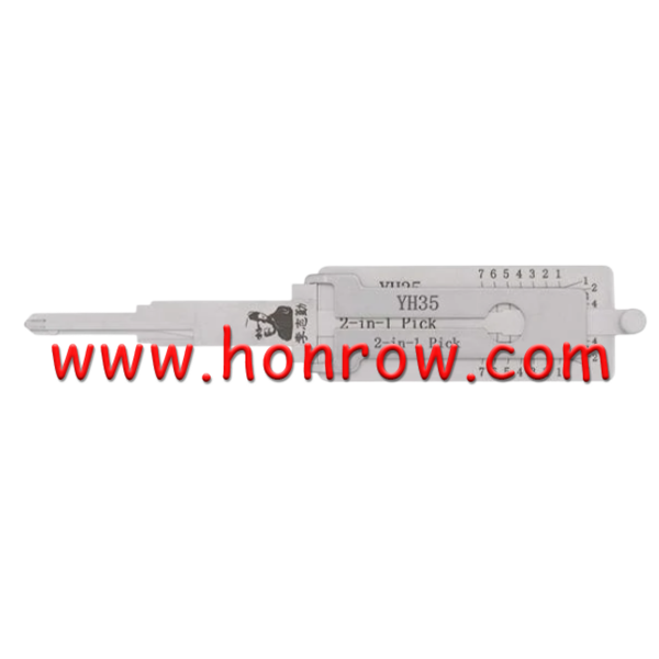 Original Lishi 2-in 1 YH35 Ignition with Magnetic Gate 2-in-1 Locksmith ...