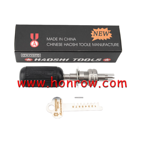 HAOSHI tubular locksmith tools 7 pins lock pick opener key tubular ...