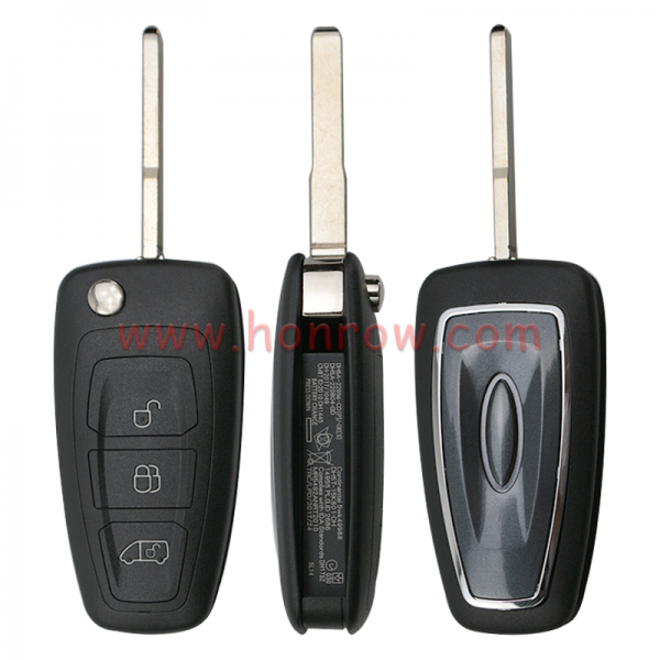 For Ford Transit /Custom remote key shell with HU101 key blade
