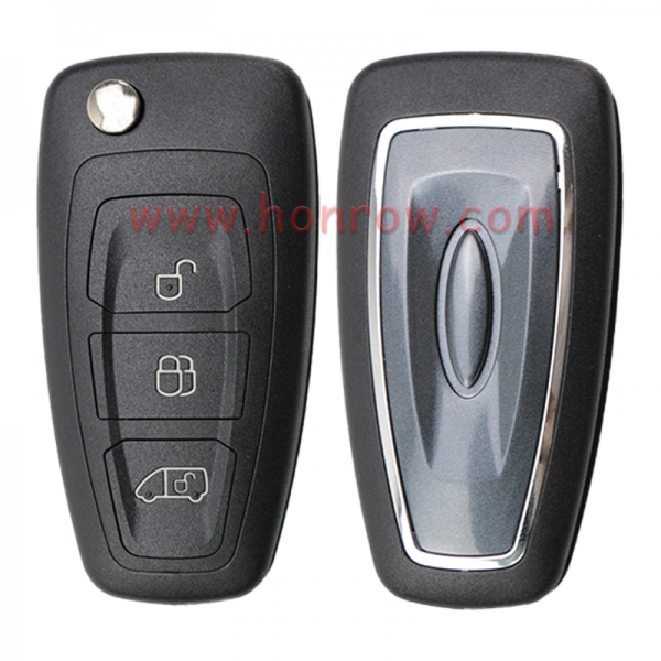 For Ford Transit /Custom remote key shell with HU101 key blade