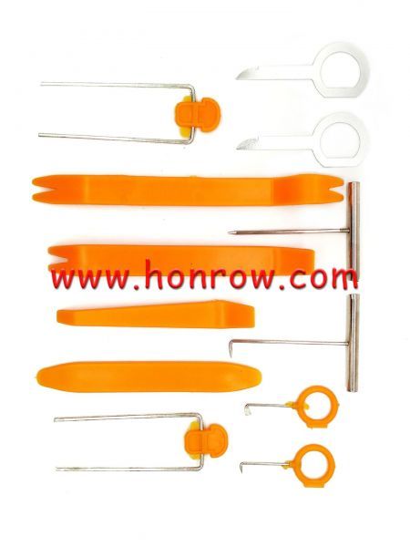 12pcs Auto Dismantle Tools Kit Car Radio Door Clip Panel Trim Dash ...