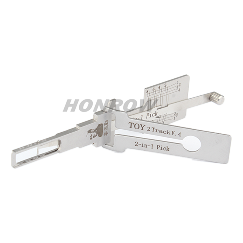 Lishi Tool TOY 2 Track V.4 2 in 1 lock pick lishi style lock pick 2 in ...