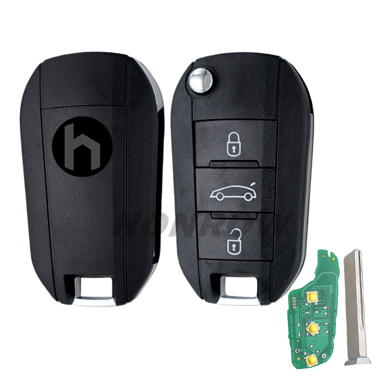 citron Elysee remote key with 433Mhz