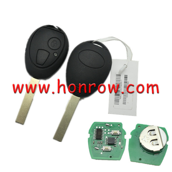 For BM Mini 2 button remote key With 433MHZ pcf7930/31 chip