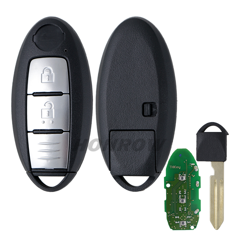For Nissan 2 button Smart Remote Car Key with 433.92MHz NCF29A1M ...