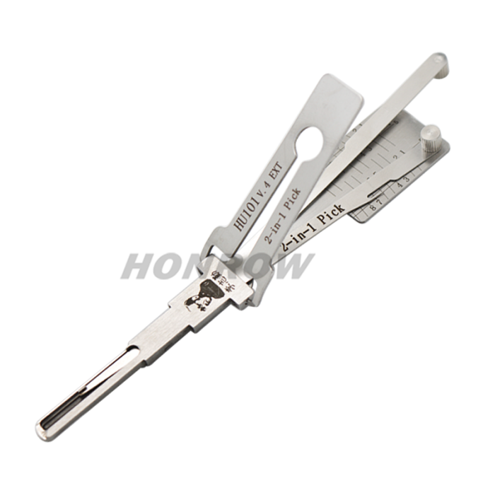 Original Lishi HU101(10) V.4 Ign /Dr/Bt lock pick and decoder together ...