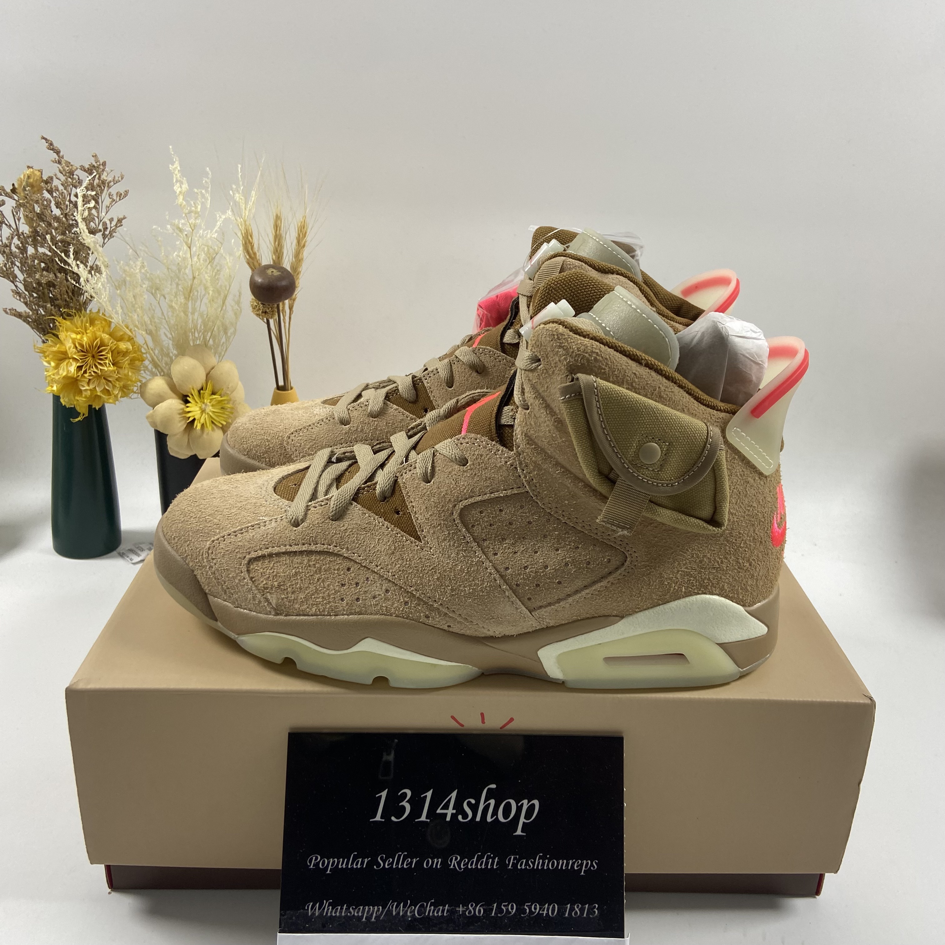 US$ 145.00 - T*ravis S*cott x Air Jordan 6 DH0690-200 - www.1314shop.net