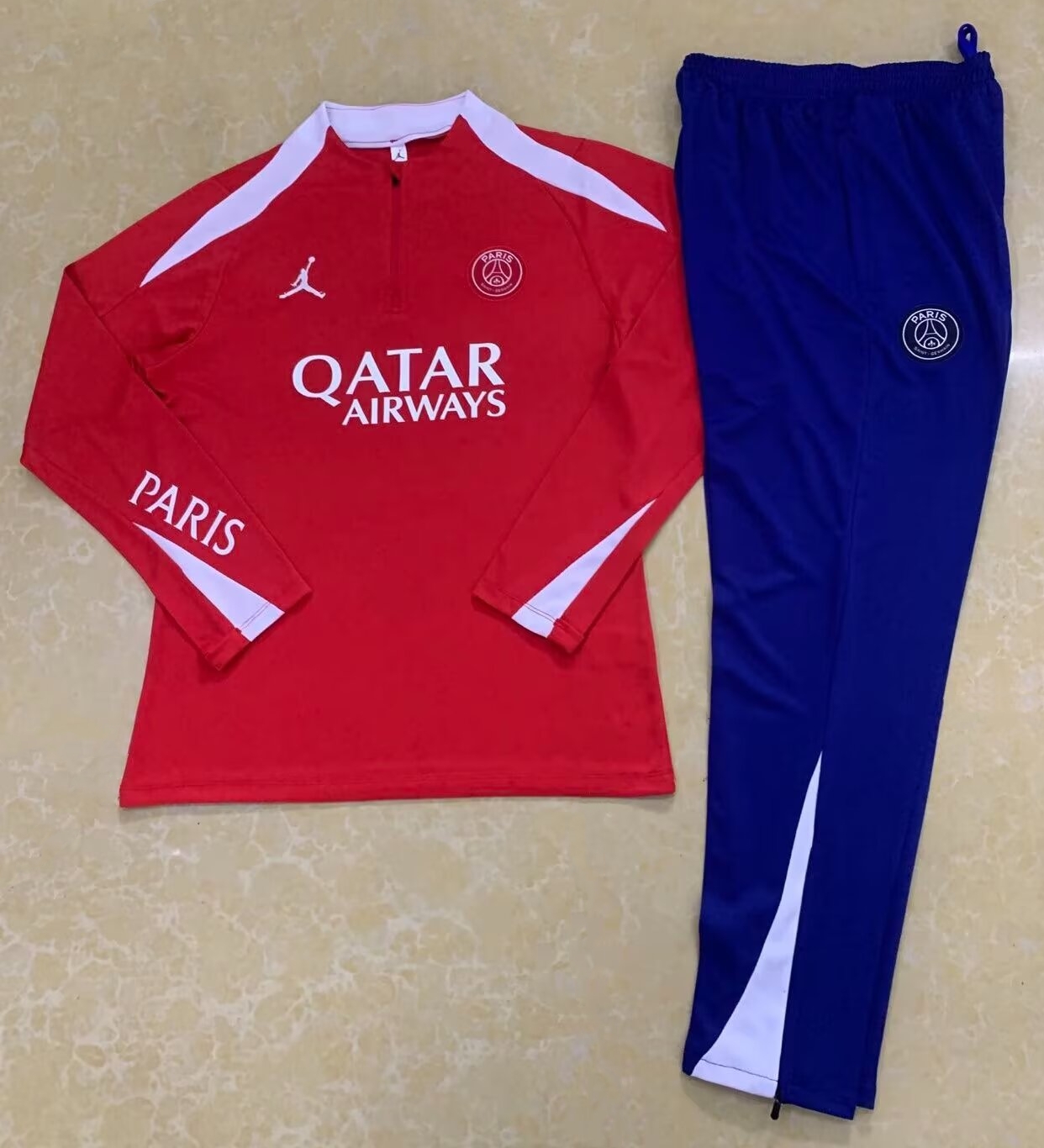 25-26 PSG High Quality Half Pull Tracksuit